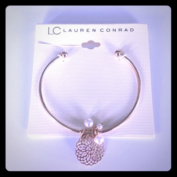 LC Lauren Conrad | Jewelry | Delicate Lc Lauren Conrad Open Cuff ...